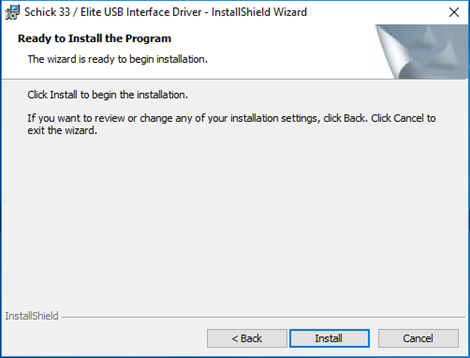 Installing Schick 33/Elite drivers