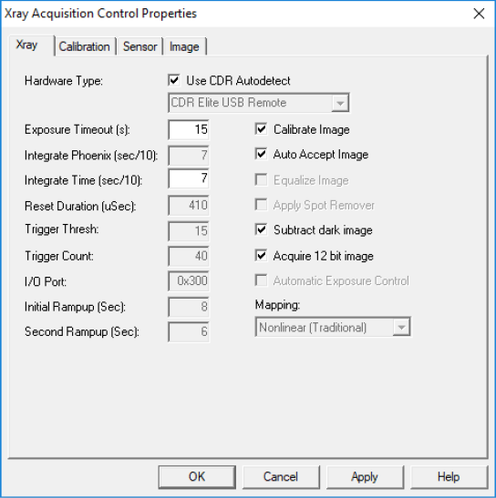Setting up Schick intraoral X-ray sensors