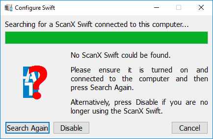 Setting up the Air Techniques ScanX Swift scanner