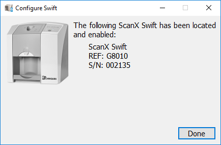 Setting up the Air Techniques ScanX Swift scanner