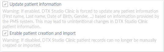 Setting up the DTX Studio Clinic software bridge