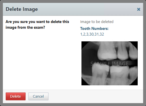 Deleting images