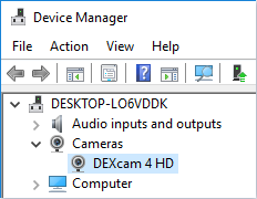 Setting up the DEXIS DEXcam 4 HD camera