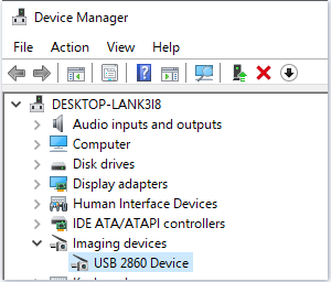 Setting up the DEXIS DEXcam 3 or 4 camera