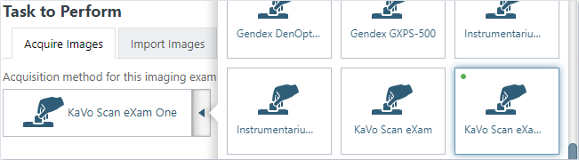 Setting up the KaVo Scan eXam One scanner