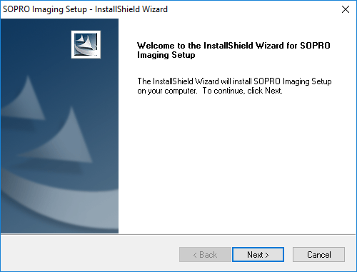 Setting up the Acteon Sopro PSPIX scanner