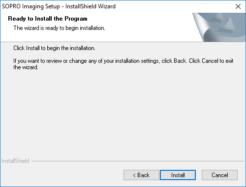 Setting up the Acteon Sopro PSPIX scanner
