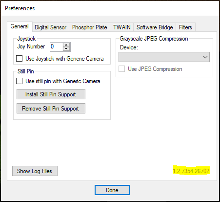 Setting up the DEXIS CariVu camera