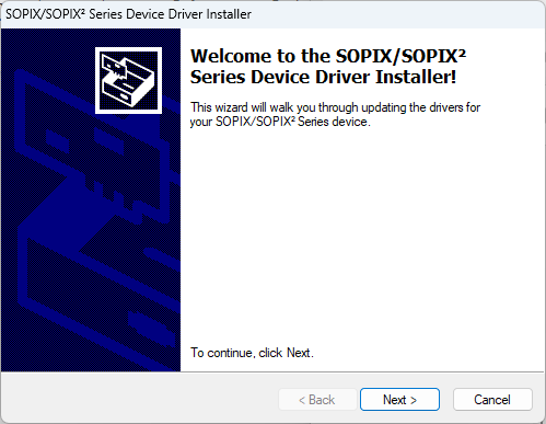 Setting up the Acteon Sopro SOPIX gen 2 sensor