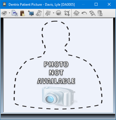 Pasting patient pictures from the Clipboard