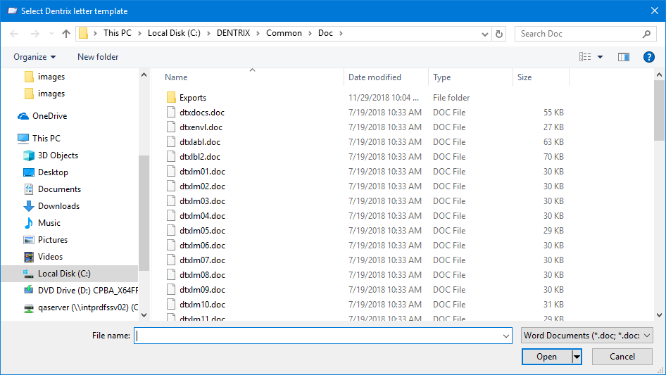 Adding letters to Quick Letters