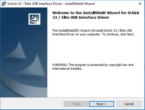 Installing Schick 33/Elite drivers