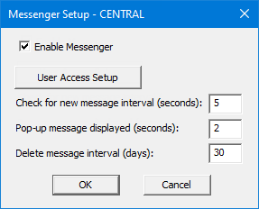Setting up Messenger